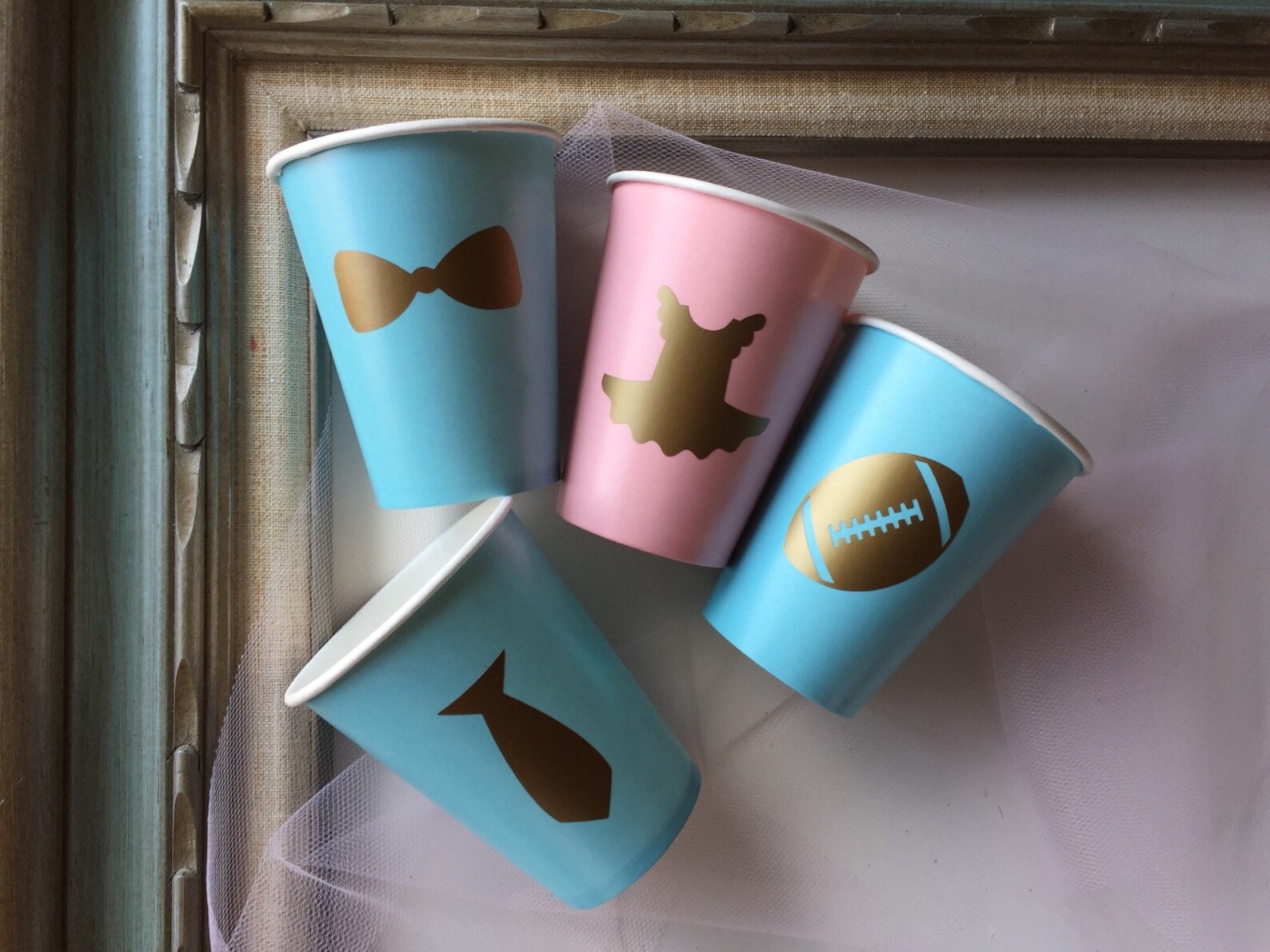 Ballerina Tutu Party Cups Princess Ballet Slippers Disposal | Etsy