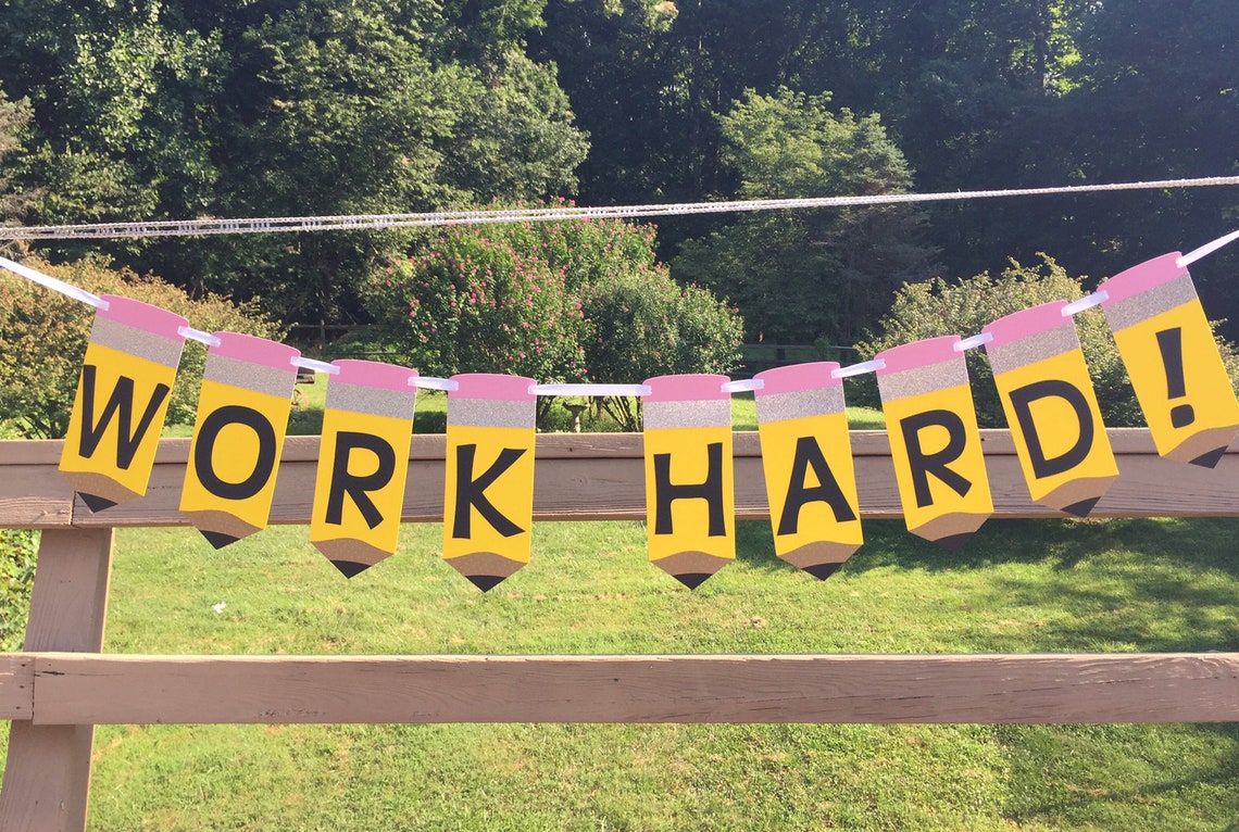 Write Banner Back to School Classroom Banner Decoration | Etsy