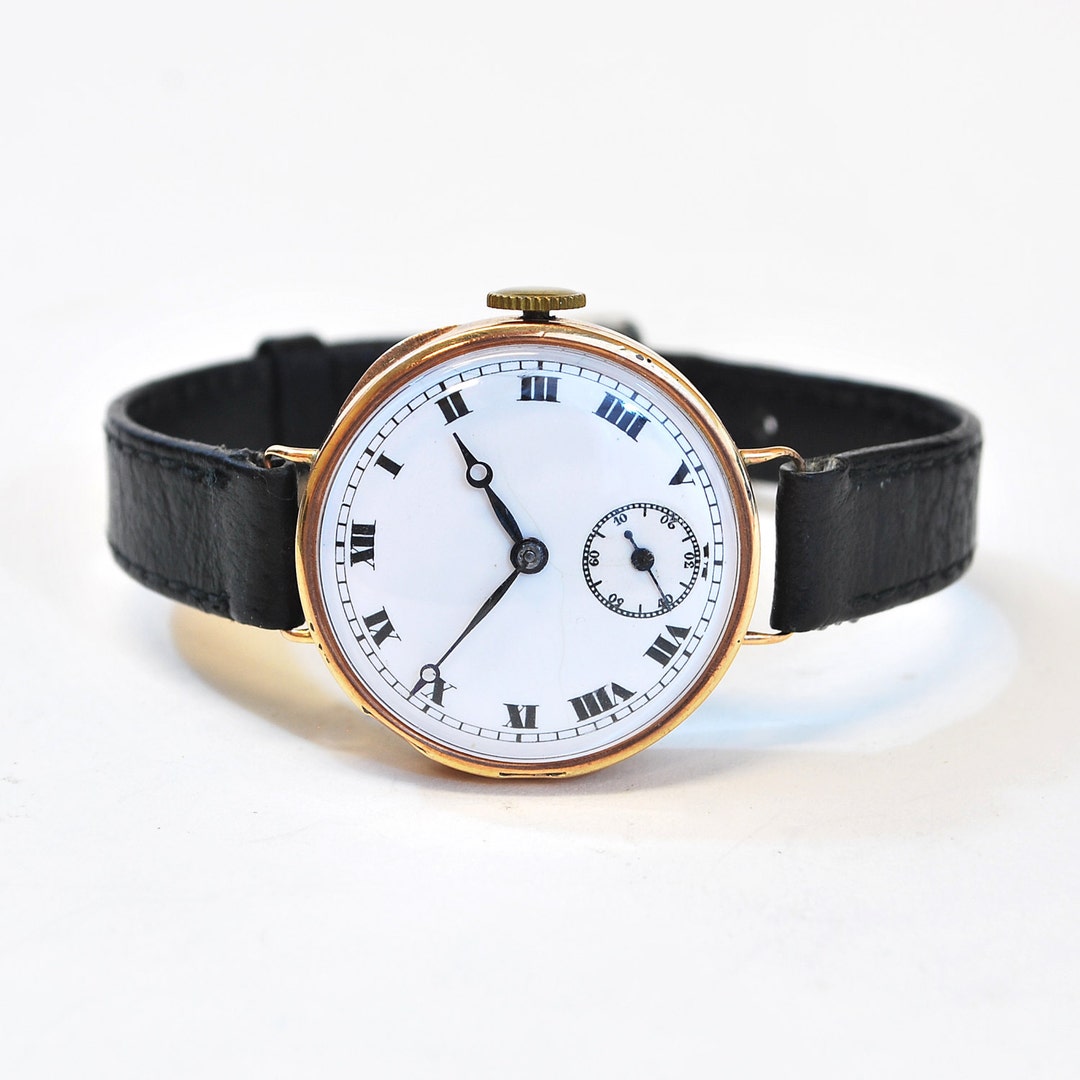 Antique Watch - Antique 1910s-1920s "london" 9K Rose Gold Watch - Etsy