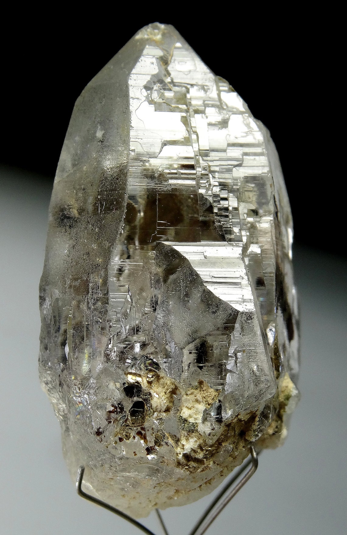 Cristal de quartz rare de 90 Carats avec inclusion de mica du | Etsy