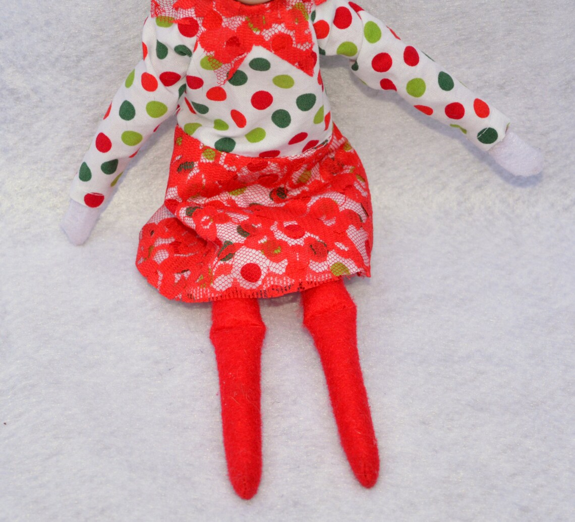 Elf Dress Elf Clothes Elf Clothing Elf Pajamas Elf - Etsy