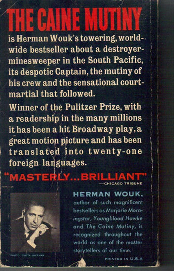 The Caine Mutiny Book Review - First Edition Points To Identify The ...