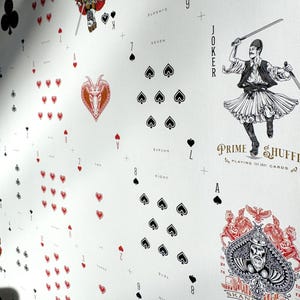 Uncut Sheet: Skanderbeg, Freedom Playing Cards, Custom Deck, Hand ...