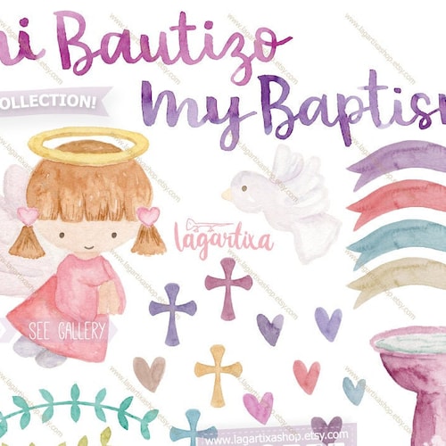 Watercolor Christian Church PNG Clipart. Religious Event | Etsy