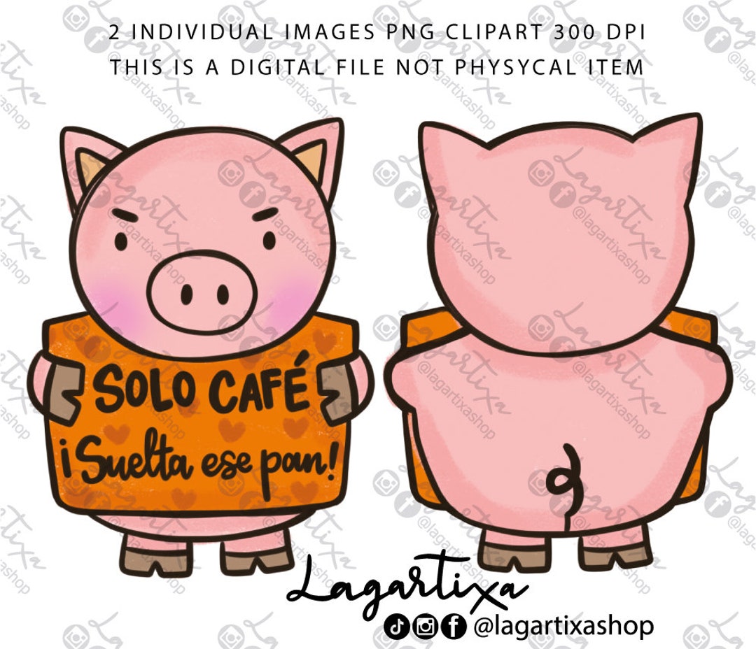 Pan Dulce Café | Angry Pig, Solo Café Suelta Ese Pan | Diet Funny ...