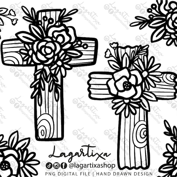 Cross Outline - Etsy