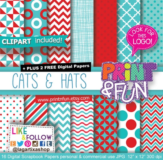 Turquoise And Red Chevron Pattern