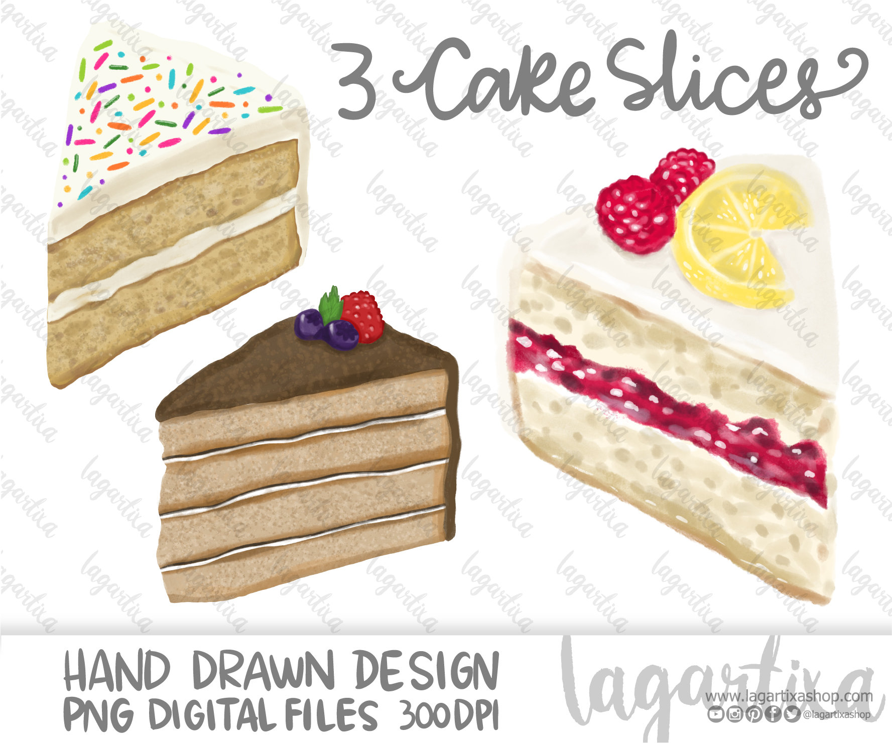 Cake Slice Drawing