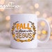 Fall in Love With Jesus | PNG Digital Download | Hand Drawn Sublimation ...