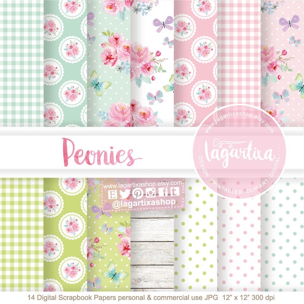 Shabby Chic Paper - Etsy