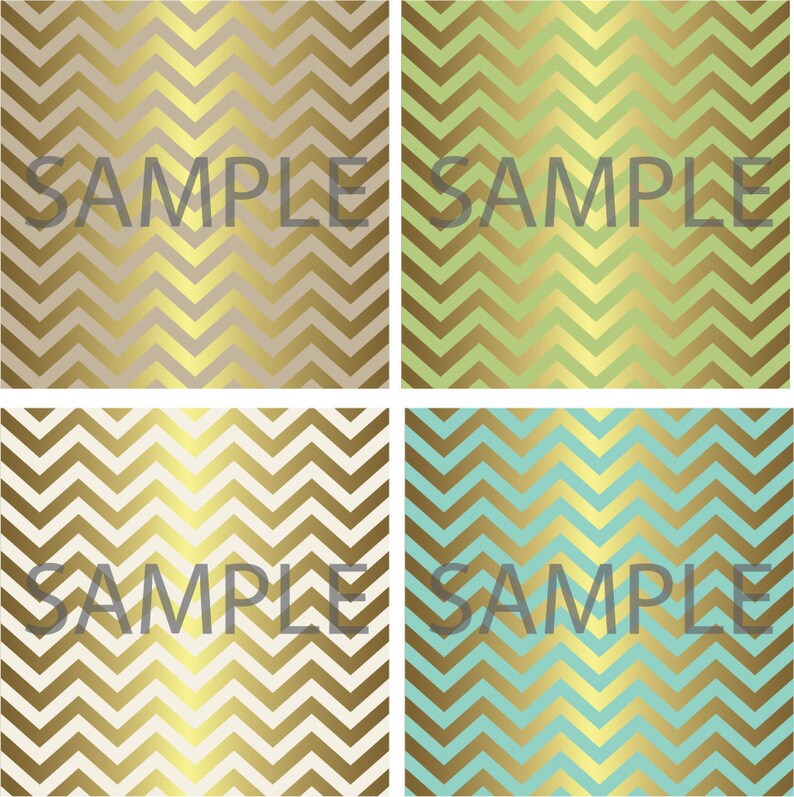 GOLD Digital Paper Background Polka Dots Chevron Beige Pale - Etsy