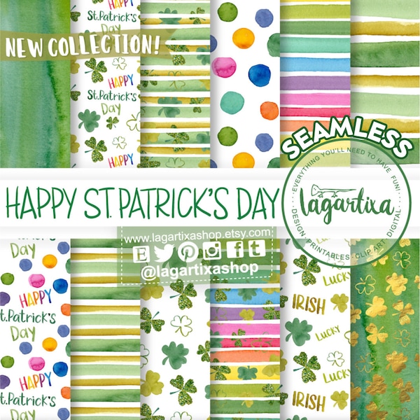 Irish Digital Paper - Etsy