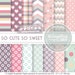Pink Owls Clipart Patterns Digital Paper and Cute Baby Shower Girl ...