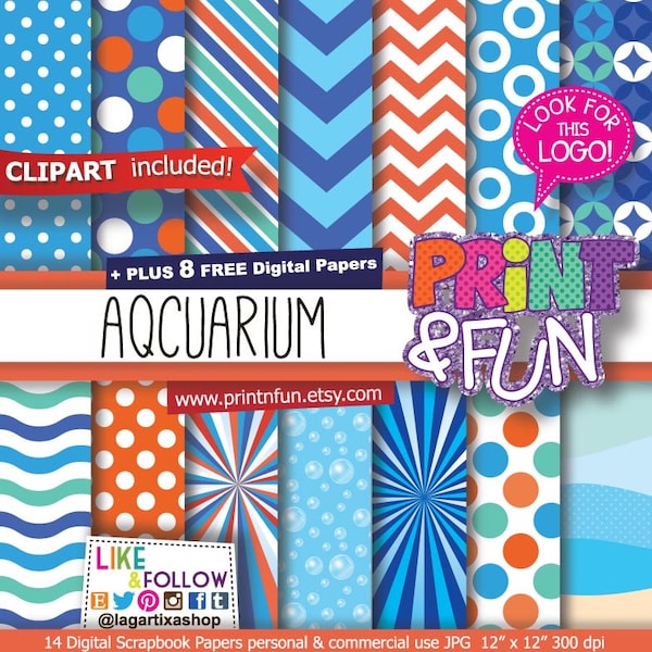 Large Aquarium Backgrounds - Etsy