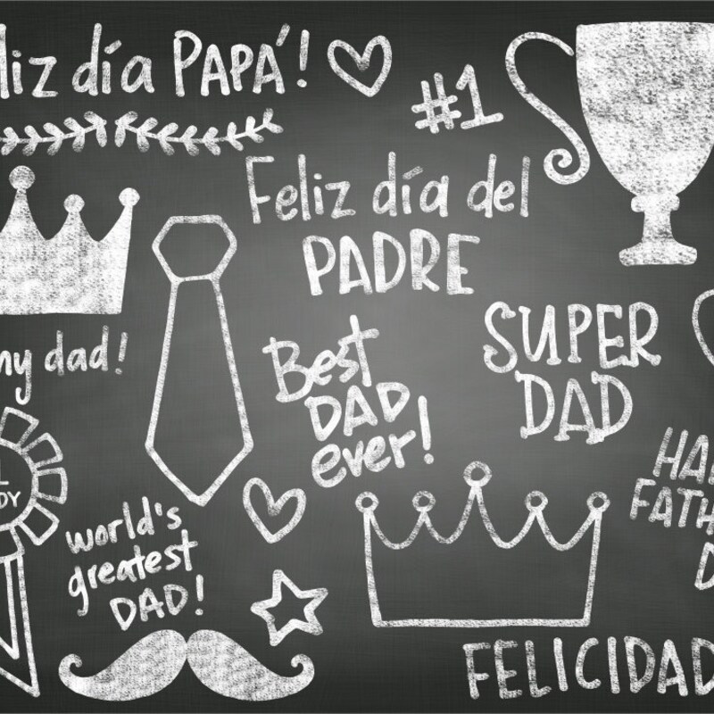 Chalkboard Words - Etsy