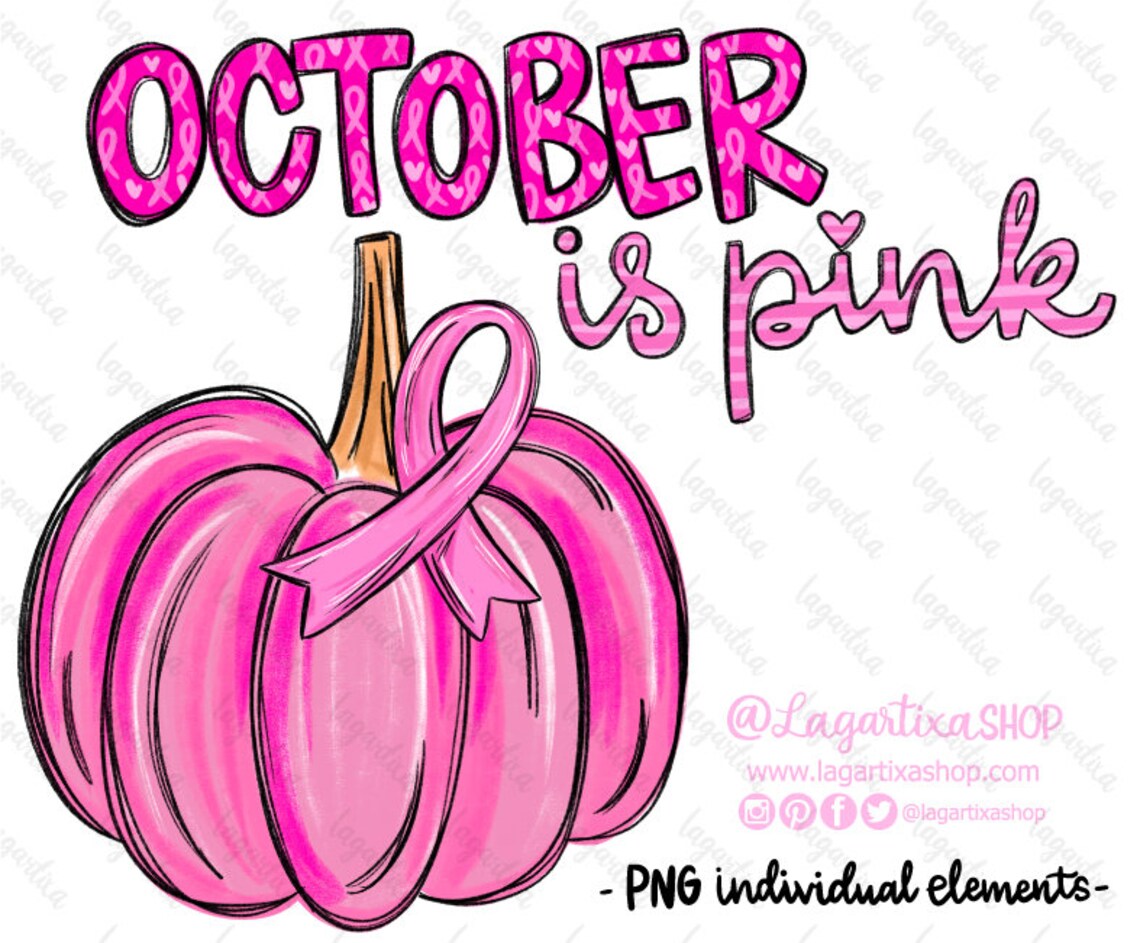 Breast Cancer Awareness Pink Month October is Pink - Etsy