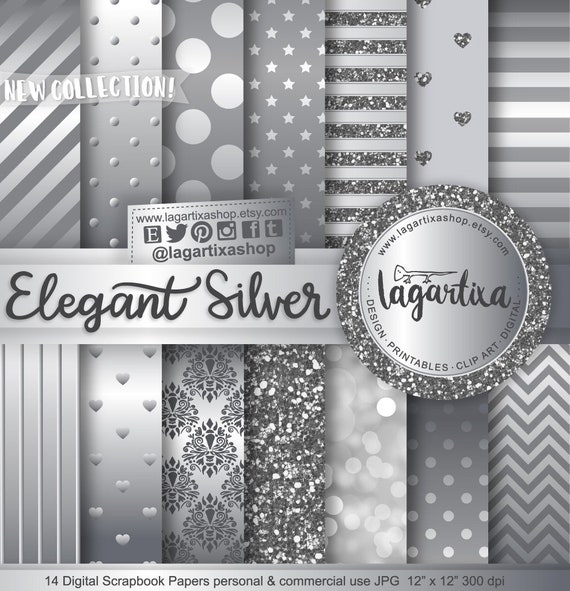 Elegant Silver Backgrounds