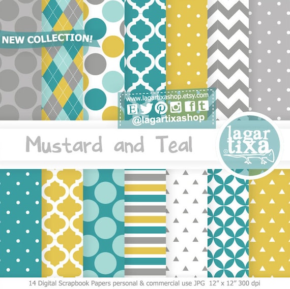 Mustard Yellow Chevron Background