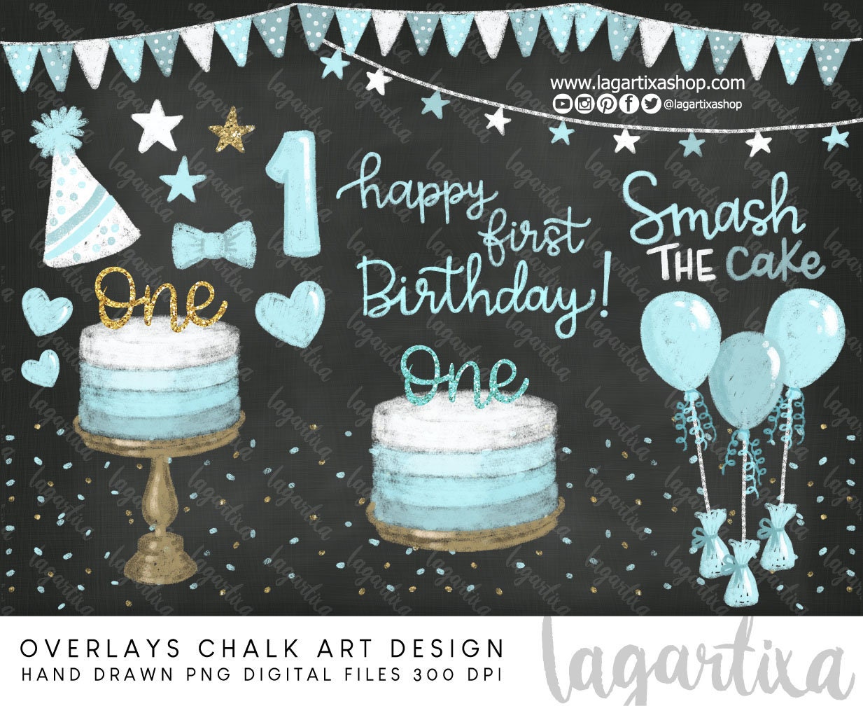 Smashed Cake Clipart