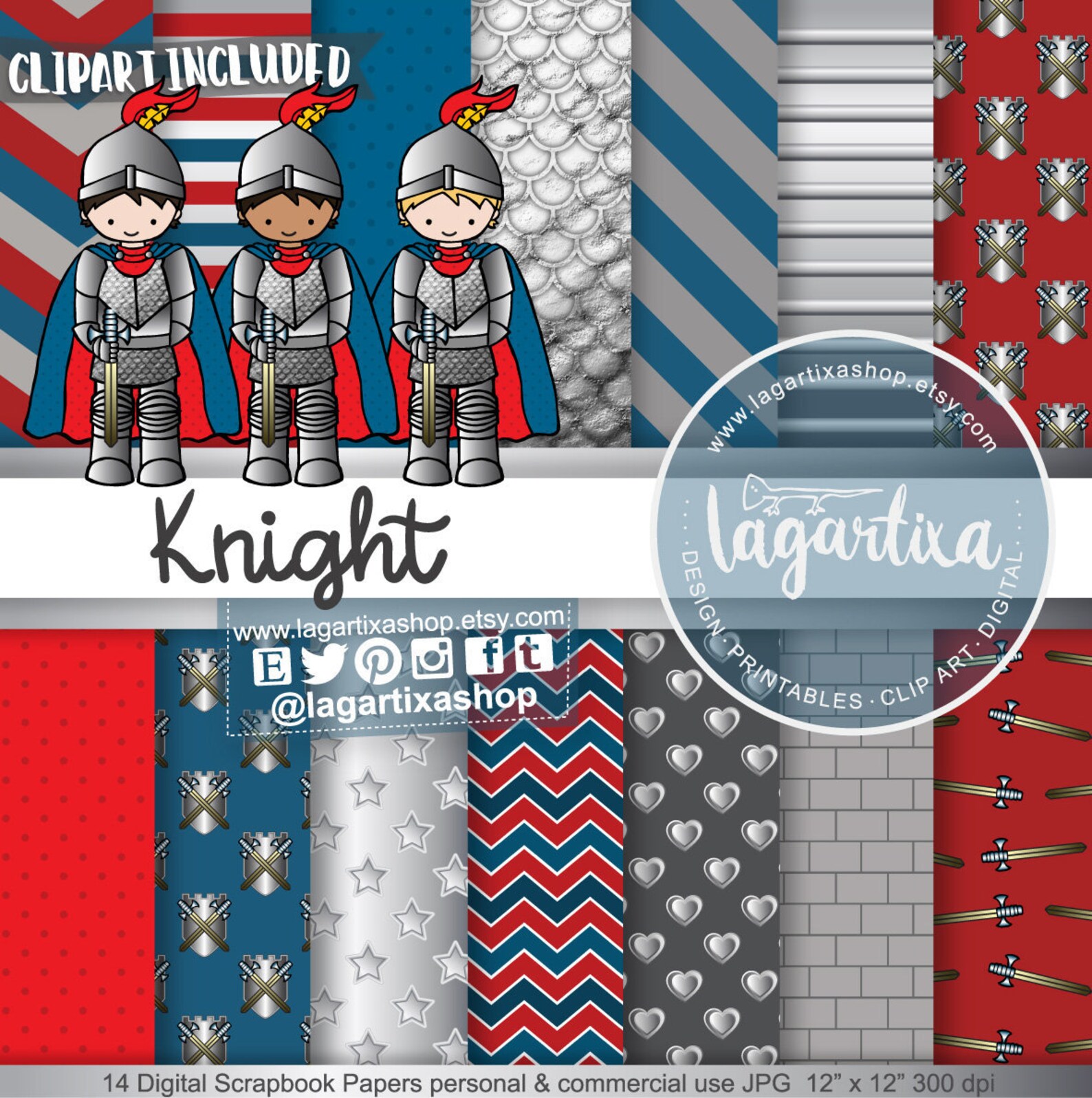 Knight Boy Castle Wall Sword Metal Patterns Armour Shield | Etsy