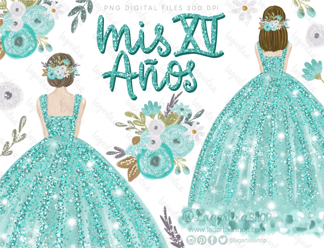 Mis Quince XV Años Morado Violeta Malva Purpurina Lettering Quinceañera ...