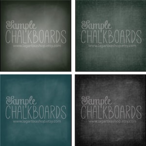 Chalkboard Digital Paper for Overlays Schoolboard Papers Green, Black ...