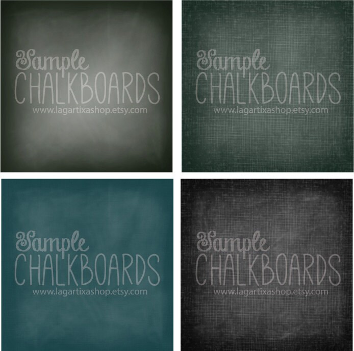 Chalkboard Digital Paper for Overlays Schoolboard Papers - Etsy