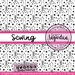 Sewing Digital Paper Fashion Designer Patterns Backgrounds Scrapbooking ...
