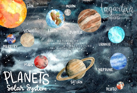Individual Pictures Of The Planets