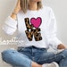 Valentine PNG Digital Download | Cheetah Love Hearts Doodles ...