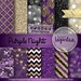 Cancer Breast Awareness Month Digital Paper, Fight Like a Girl, Support ...