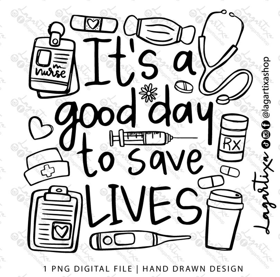 Nurse Doodles Design | PNG Design International Nurses Day Doctor ...