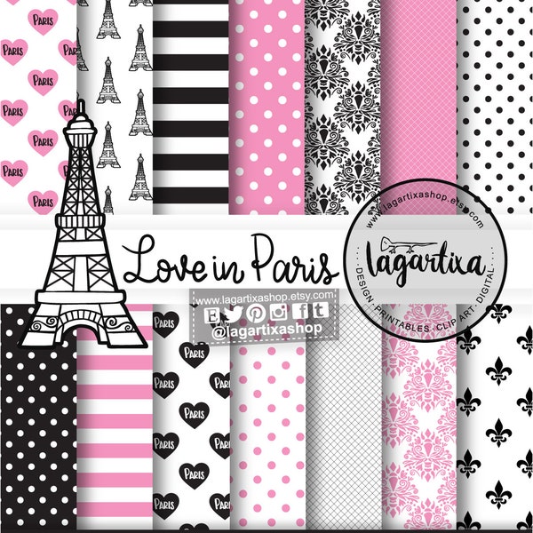 Damask Digital Paper - Etsy