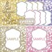Gold Digital Paper Bokeh Patterns Backgrounds & Glitter Frames Patterns ...