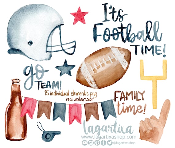 September Football Clip Art