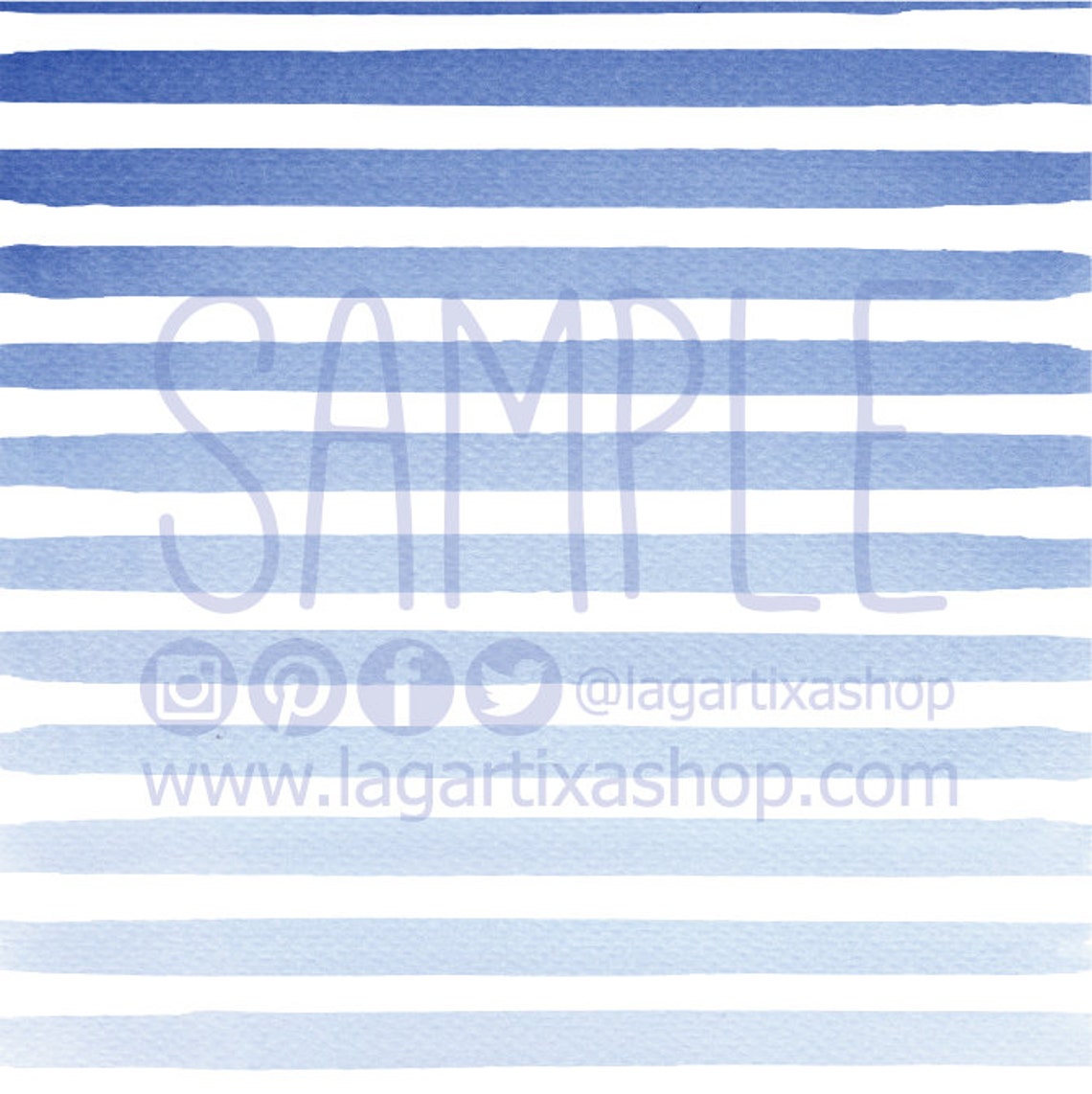 Stripes Watercolor Ombre Digital Paper Brushstrokes Pattern - Etsy