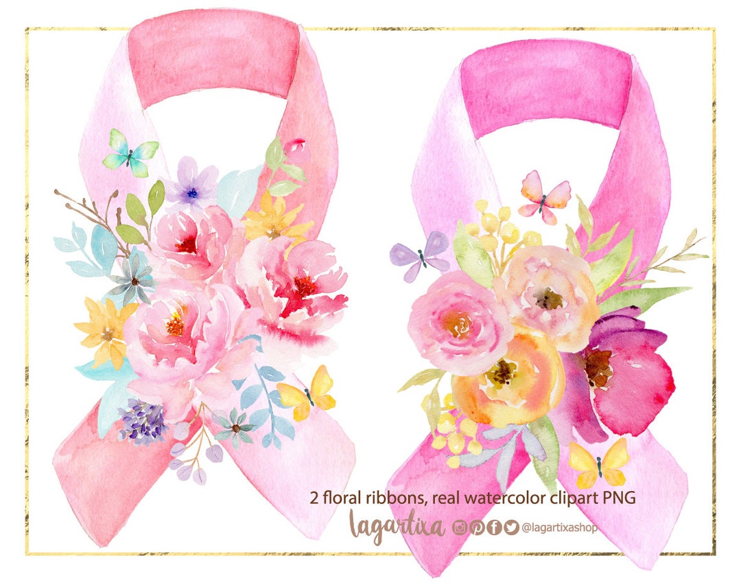 Breast Cancer Awareness Month HOPE Sublimation Pink Ribbons Butterflies ...