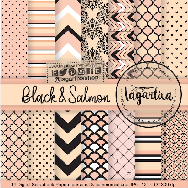 Coral Peach Pink - Etsy