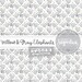 Yellow and Gray Grey Damask Digital Paper Patterns for Invitations ...