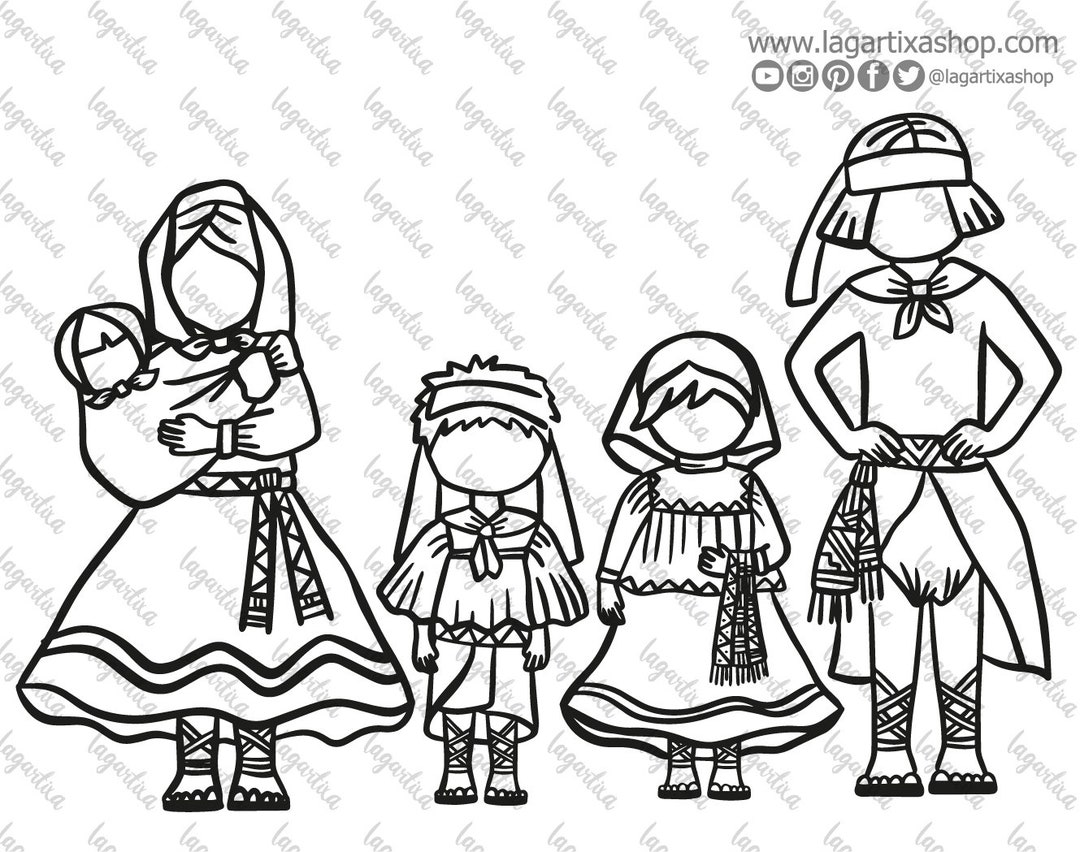 Cut Files Sublimation Silhouette Vynil Cut Tarahumara Raramuri Creel ...