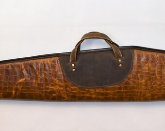 Leather Scoped Rifle Case - Etsy