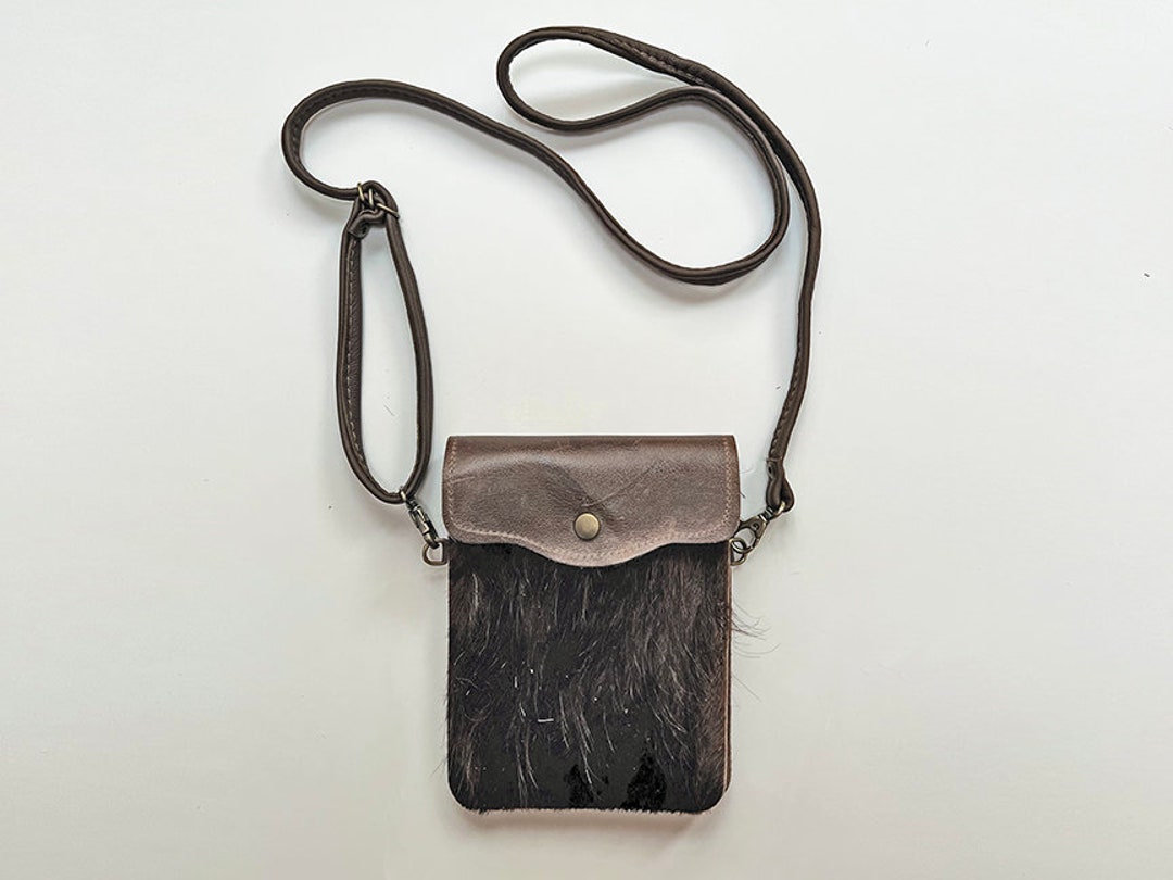 Hair on Hide Cell Phone Purse CB Plus-143 - Etsy