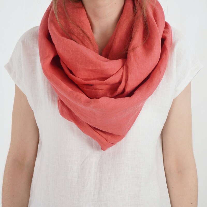 Scarf Linen - Etsy