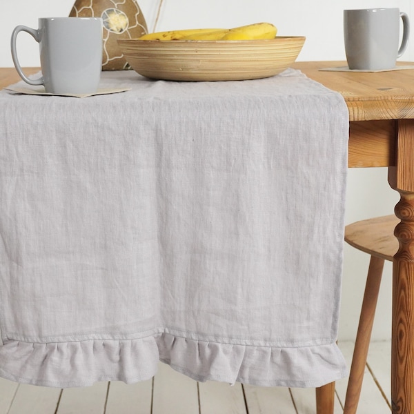 Ruffled Table Runner - Etsy