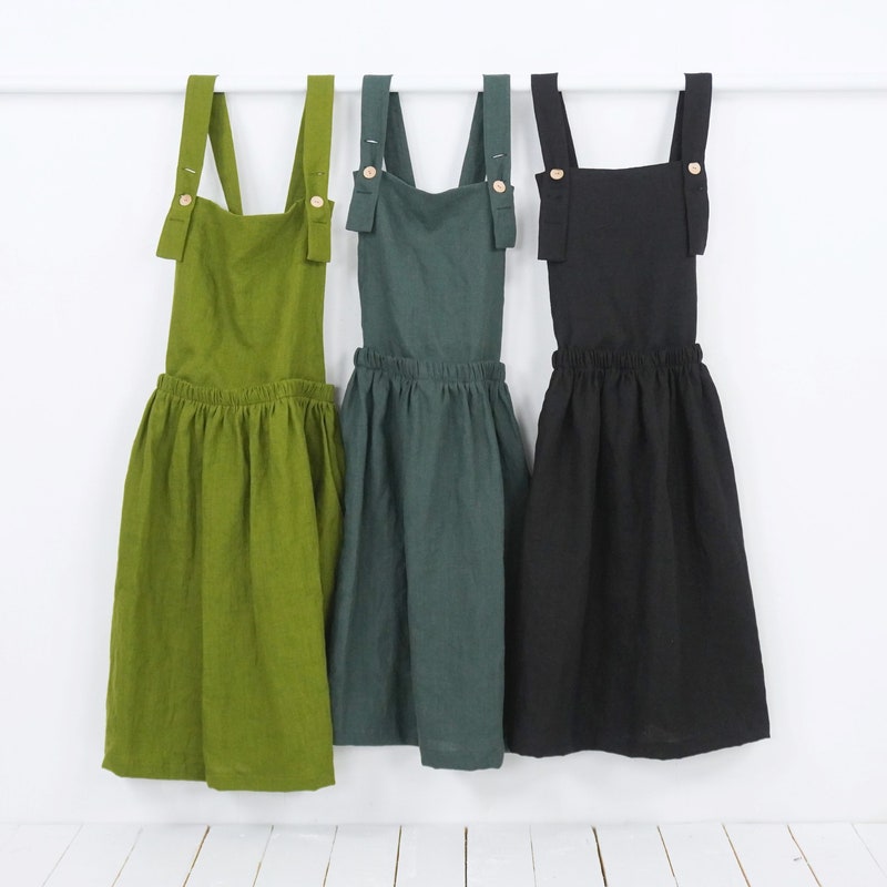 Apron Pinafore Dress - Etsy