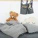 3 Pcs Baby and Toddler Linen Bedding. Baby Crib Bedding. Cot Bedding ...