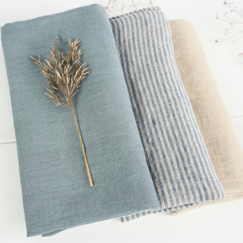 100% Linen Napkins Set - Etsy