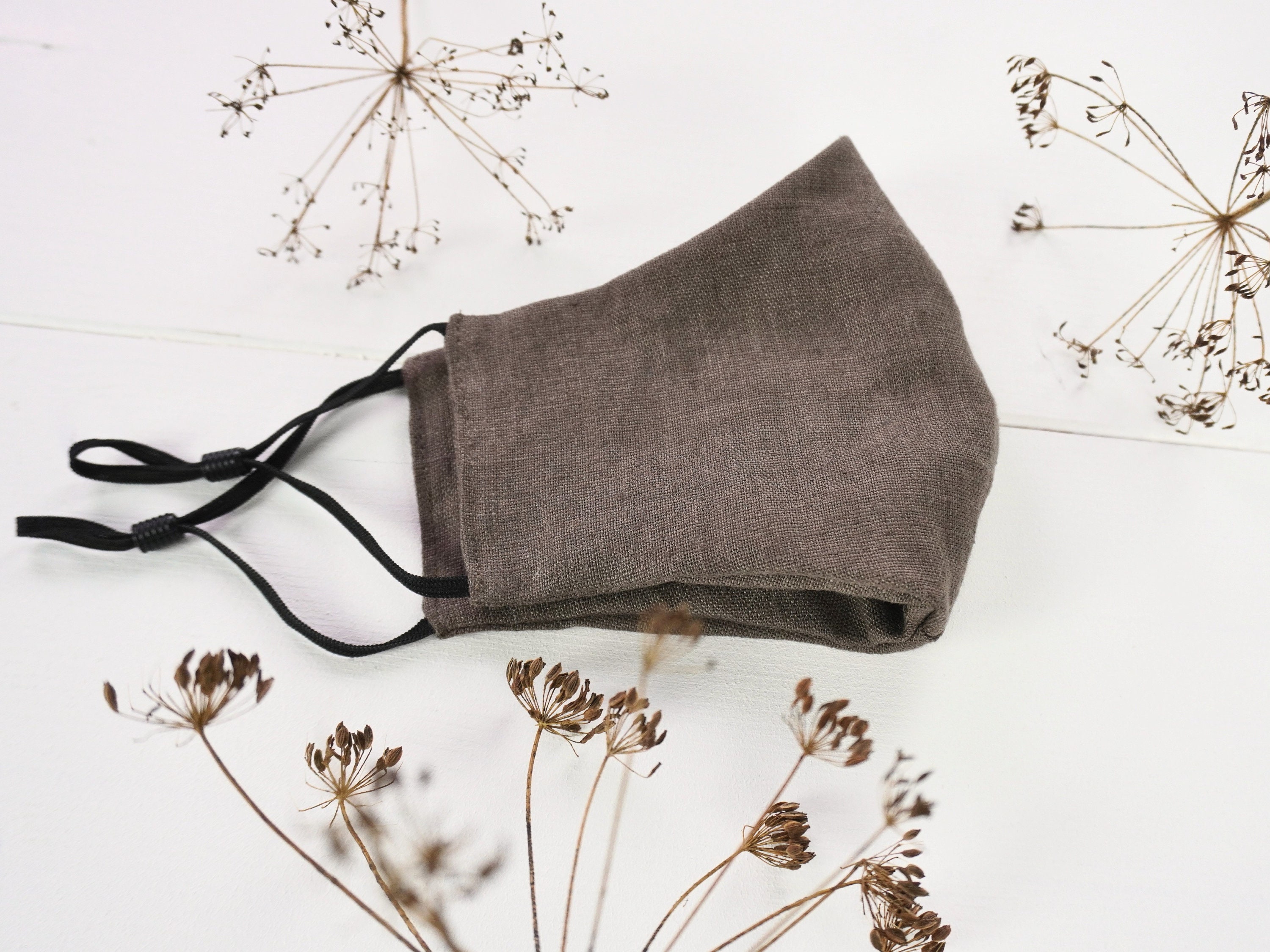 Linen face mask set. Face mask. Fabric face mask. Reusable | Etsy
