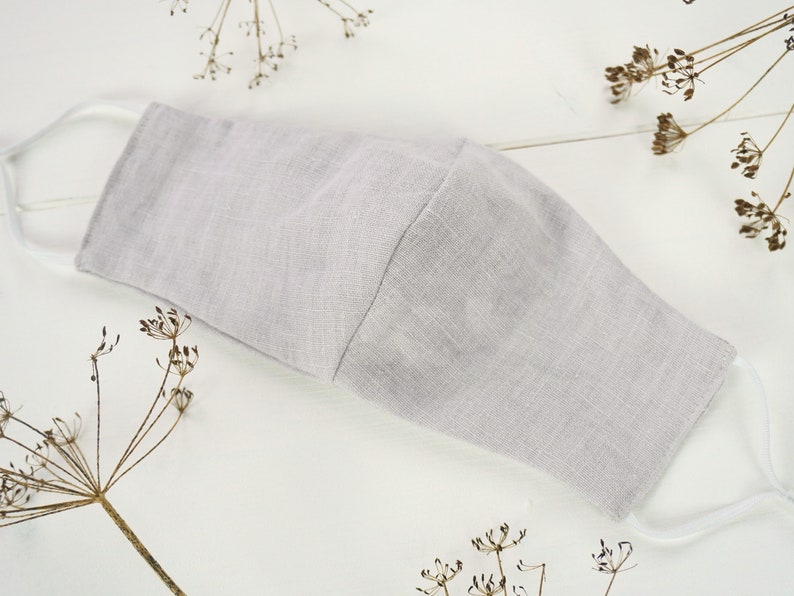 Linen Face Mask Set. Face Mask. Fabric Face Mask. Reusable - Etsy