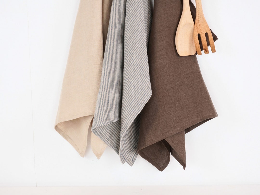 Washed Linen Kitchen Towel. Linen Tea Towel. Linen Dishcloths. New Home ...